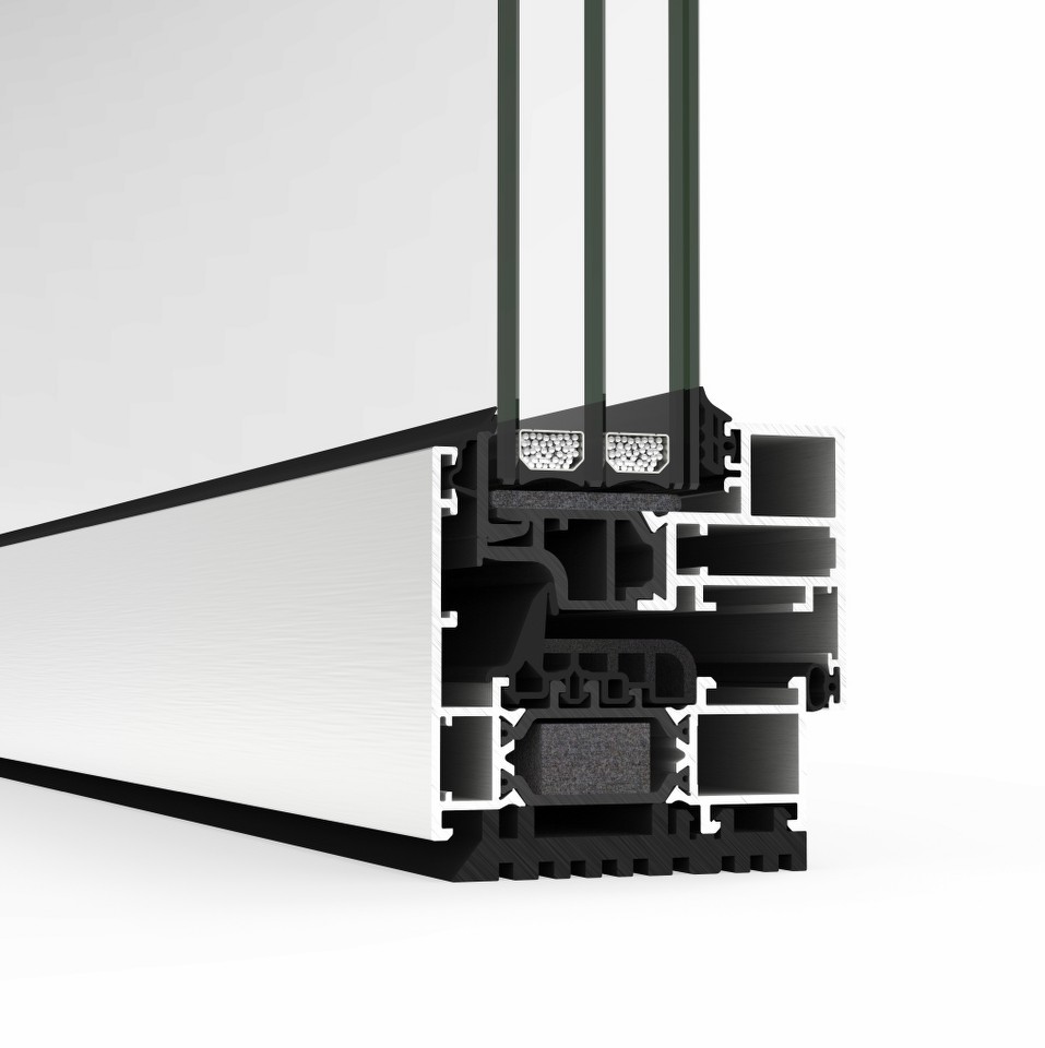 COR 70 HIDDEN SASH - Roplast