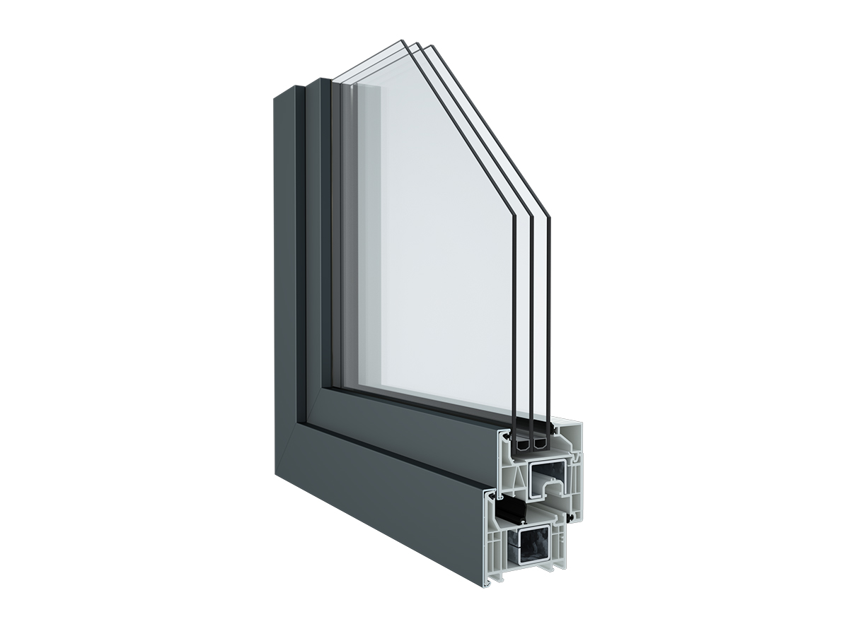 ELEGANT INFINITY 76 WITH ALUMINUM CLADDING - Roplast